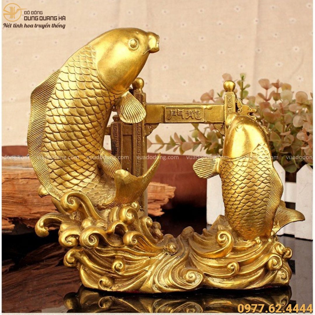 Ý Nghĩa Ẩn Sau Bức Tượng Cá Chép Hóa Rồng Phong Thủy